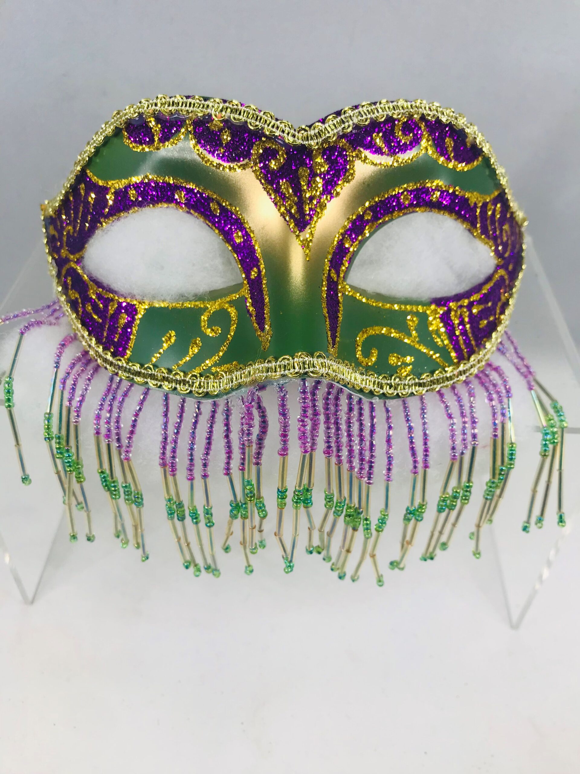 Beaded Half Mask , Mardi Gras – Maskarade on Royal – New Orleans Best ...